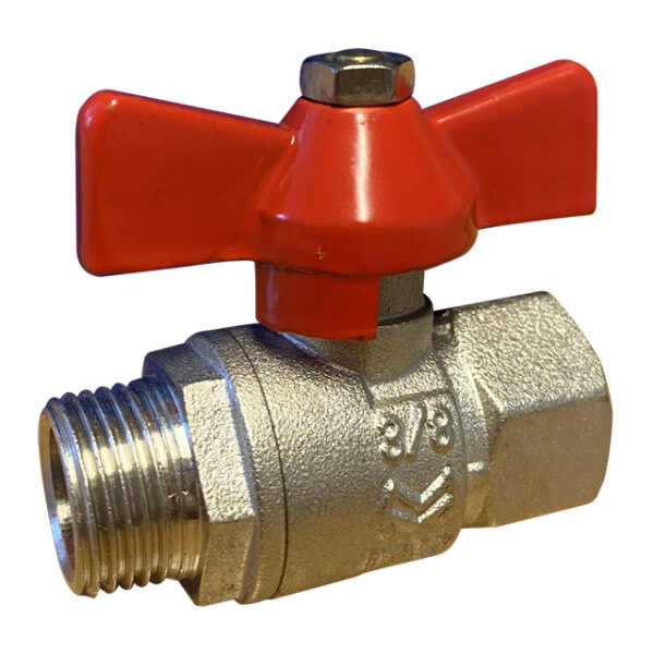 Brass Ball Valve - Screwed BSPP - PN40 - Clearance - Leengate Valves